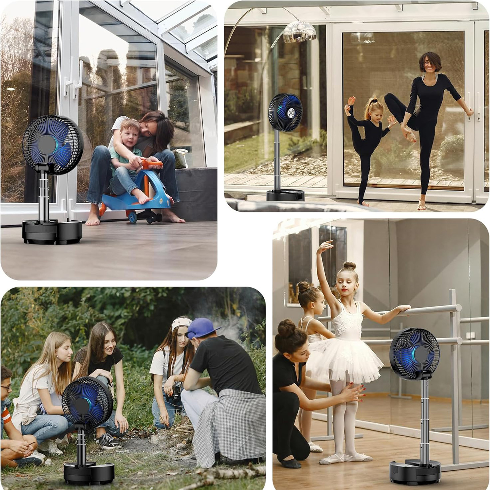 Socool Fan 20000mAh Portable Remote Control Fan Indoor And Outdoor ...